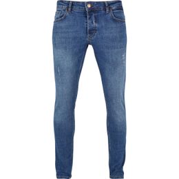 Bequeme Jeans 2Y STUDIOS "2Y Studios Herren 2Y Slim FIt Jeans", Herren, Gr. 33, Normalgrößen, blau, 97% Baumwolle, 3% Elasthan, unifarben, Jeans