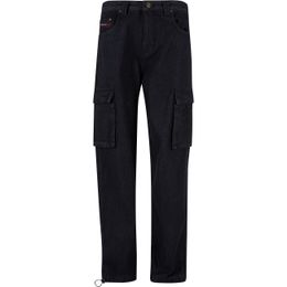 Cargojeans Ecko Unltd. "Ecko Unltd. Herren Ecko Unltd. Ec Ko Cargohose", Herren, Gr. W32L34, L&auml;nge 34, schwarz, 100% Baumwolle, Jeans