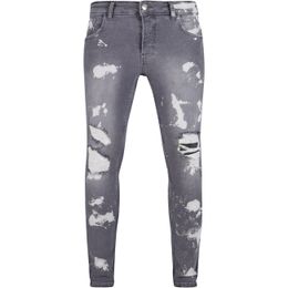 Bequeme Jeans 2Y STUDIOS "2Y Studios Herren 2Y Skinny Fit Jeans", Herren, Gr. 31, Normalgr&ouml;&szlig;en, grau, 97% Baumwolle, 3% Elasthan, Jeans