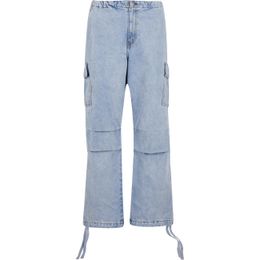 Bequeme Jeans 2Y STUDIOS "2Y Studios Alan Cargo Jeans", Herren, Gr. 28, Normalgr&ouml;&szlig;en, lightblau, 100% Baumwolle, unifarben, Jeans