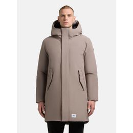 Khujo Herren Wintermantel "Fogg"beige, Basic, Gr. XXL, Obermaterial: 100% Polyester, Innenfutter: 100% Nylon, Wattierung: 100% Polyester, Mäntel,