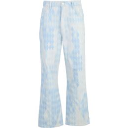 Bequeme Jeans 2Y STUDIOS "2Y Studios 2Y Adrik Basic Baggy Jeans", Herren, Gr. 31, Normalgrößen, camouflageblau, 100% Baumwolle, unifarben, Jeans