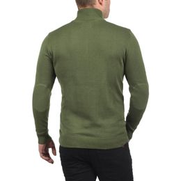 Strickjacke Blend "BHNorman", Herren, Gr. XXL, burnt olive, Feinstrick, 50% Baumwolle, 50% Polyacryl, unifarben, regular fit, ohne Ausschnitt, eingesetzt Strickbündchen, Strickjacken, Bequeme Feinstrick-Jacke mit Stehkragen und elastischen Bündchen