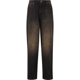 Bequeme Jeans Urban Classics "Urban Classics Herren 90&lsquo;s Jeans", Herren, Gr. 38, Normalgr&ouml;&szlig;en, schwarz 2000 washed, 100% Baumwolle, unifarben, Jeans
