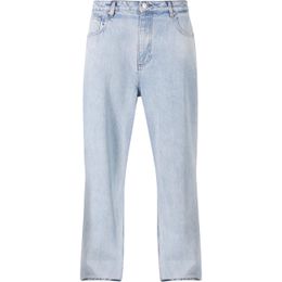 Bequeme Jeans 2Y STUDIOS "2Y Studios 2Y Adrik Basic Baggy Jeans", Herren, Gr. 28, Normalgrößen, lightblau, 100% Baumwolle, unifarben, Jeans