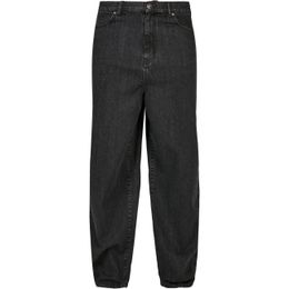 Bequeme Jeans Urban Classics "Urban Classics Herren 90&lsquo;s Jeans", Herren, Gr. 34, Normalgr&ouml;&szlig;en, schwarzacid washed, 100% Baumwolle, unifarben, Jeans