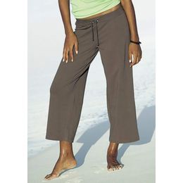 Beach Time Beachtime Damen 7/8-Strandhose, khaki, Gr&ouml;&szlig;e 32/34