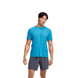 Hoka One One Hoka Airolite Short Sleeve 2.0 Bekleidung Herren blau