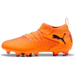 Puma FUTURE 8 MATCH FG-AG Jr Fu&szlig;ballschuhe Kinder - Gr&ouml;&szlig;e 37 1/2 - orange