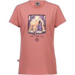 E9 SUNSET Klettershirt Damen - Gr&ouml;&szlig;e XS - rosa