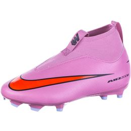 Nike JR ZOOM SUPERFLY 10 ACAD FGMG Fu&szlig;ballschuhe Kinder - Gr&ouml;&szlig;e 37 1/2 - rosa