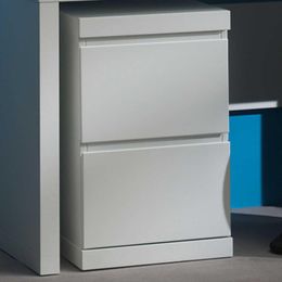 Pharao24.de Anstellcontainer in Weiß Büro