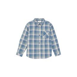 s.Oliver Hemd Jungen Gr&ouml;&szlig;e 128 royalblau / zitrone / wei&szlig;