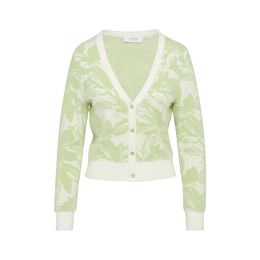 comma, comma casual identity Knit Cardigan female size XS Pastel green / natural white