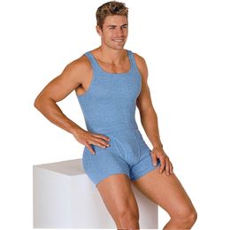Herren Unterhose hellblau-meliert, Gr&ouml;&szlig;e 8