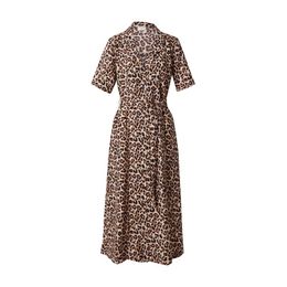 Jacqueline de Yong JDY Kleid 'JDYHOLLY' Damen Gr&ouml;&szlig;e 38 camel / ecru / schwarz Winterkleid
