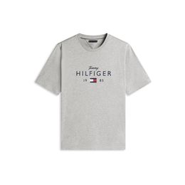 Tommy Hilfiger Big & Tall Tommy Hilfiger Big & Tall T-Shirt 'BRAND LOVE' Herren Größe XXL navy / hellgrau / knallrot / weiß