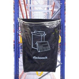 Racksack&reg;, Volumen 160 l, blau/transparent, Motiv Papierm&uuml;ll kaiserkraft