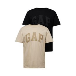 GAP T-Shirt Herren Gr&ouml;&szlig;e XXL beige / dunkelbeige / dunkelgrau / schwarz
