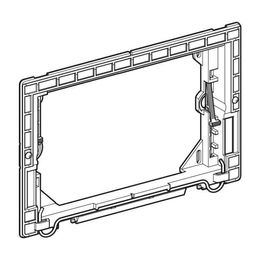 Geberit Sigma80 Befestigungsrahmen 242617001 eckig