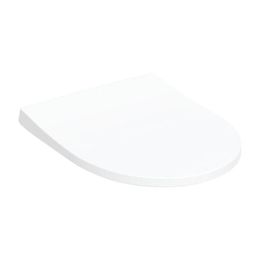 Geberit iCon WC-Sitz 500835011 schmales Design, mit Quick-Release-Scharniere, Absenkautomatik, wei&szlig;