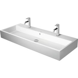 Duravit Vero Air Waschtisch 23501200261 weiss wondergliss, 120x47cm, 2 Hahnl&ouml;cher, geschliffen