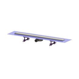 Kessel Linearis Duschrinne 45600.65M 950mm, mit Dichtmanschette, Ablaufgrundk&ouml;rper