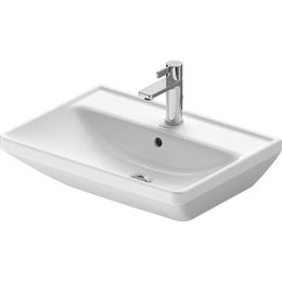 Duravit D-Neo Waschtisch 2366600000 60 x 44 cm, mit Hahnloch, &Uuml;berlauf, Hahnlochbank, wei&szlig;