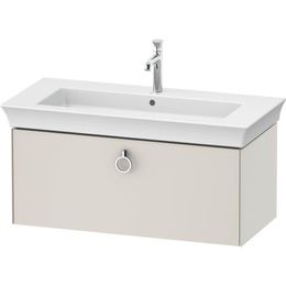 Duravit White Tulip Waschtisch-Unterschrank WT425203939 98,4 x 45,8 cm, Nordic Wei&szlig; Seidenmatt, wandh&auml;ngend, 1 Auszug mit Griff