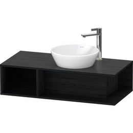 Duravit D-Neo Waschtisch-Unterschrank DE493901616 100 x 48 cm, Eiche Schwarz, 1 Fach, 1 Konsolenplatte, wandh&auml;ngend
