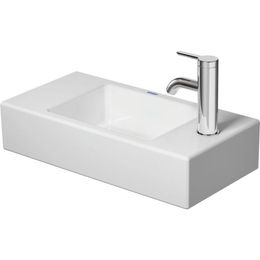 Duravit Vero Air M&ouml;bel-Waschtisch 0724500008 50 x 25 cm, ohne &Uuml;berlauf, mit Hahnlochbank, Hahnloch rechts, wei&szlig;