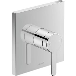 Duravit C.1 Unterputz Brausearmatur C14210009010, chrom, eckig, 1 Verbraucher