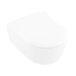 Villeroy & Boch Villeroy und Boch Avento WC-Sitz 9M87S101 wei&szlig;, Quick-Release Scharniere, Softclosing