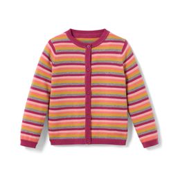 Tchibo - Kinder-Strickjacke - M&auml;dchen - Gr. 122/128 - mehrfarbig