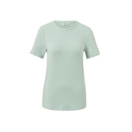 Tchibo - Geripptes Shirt - Damen - Gr. L - mintgr&uuml;n