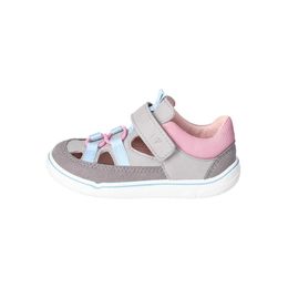 Ricosta Barfußschuhe in Grau/ Rosa - 52% | Größe 27 | Kindersandalen