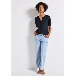 Street One Bluse in Dunkelblau - 50% | Gr&ouml;&szlig;e 42 | Damen-blusen