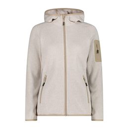 CMP Fleecejacke in Beige - 52% | Gr&ouml;&szlig;e 38 | Damenjacken