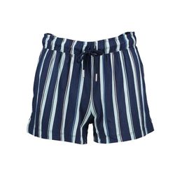 Vivance Pyjama-Shorts in Dunkelblau/ Hellblau - 50% | Größe 36/38 | Damen-loungewear