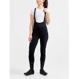 Craft Fahrradhose "ADV Bike Subz Bib-Tights" in Schwarz - 61% | Gr&ouml;&szlig;e M | Damen-sporthosen