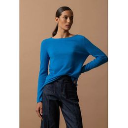 Perfect Cashmere Kaschmir-Pullover "Megan" in Blau - 57% | Gr&ouml;&szlig;e L | Damen-pullover-cardigans