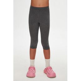 lovetti Capri-Leggings in Anthrazit - 62% | Größe 122 | Kinderhosen