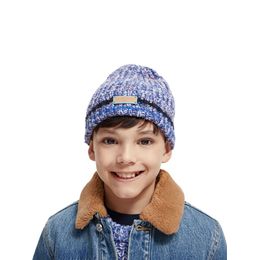 Scotch & Soda Scotch & Soda Beanie in Blau - 81% | Gr&ouml;&szlig;e 72 cm | Kindermuetzen