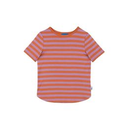 Finkid Shirt "Maalari" in Orange/ Lila - 45% | Gr&ouml;&szlig;e 140/150 | Baby-shirts