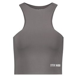 Steve Madden Trainingstop "Iamara" in Grau - 78% | Größe XL | Damen-outdoor-tops-shirts