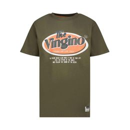 Vingino Shirt in Khaki - 62% | Gr&ouml;&szlig;e 128 | Kinder-oberteile