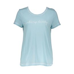 Vivance Pyjama-Oberteil in Hellblau - 47% | Größe 36/38 | Damen-loungewear
