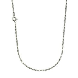 ZEEme Collierkettchen »925/- Sterling Silber Ankerkette 60cm« weiß 60 cm Klassisches Design