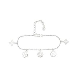 CAI CA&Iuml; Armband &raquo;925 Silber rhodiniert Anh&auml;nger&laquo; wei&szlig; 15+4cm Armband 925 Sterling Silber rhodiniert
