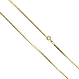 Vivance Collierkettchen »333 Gold Veneziakette 8-kantig« gelb 50cm Klassische Halskette aus echtem 333 Gelbgold